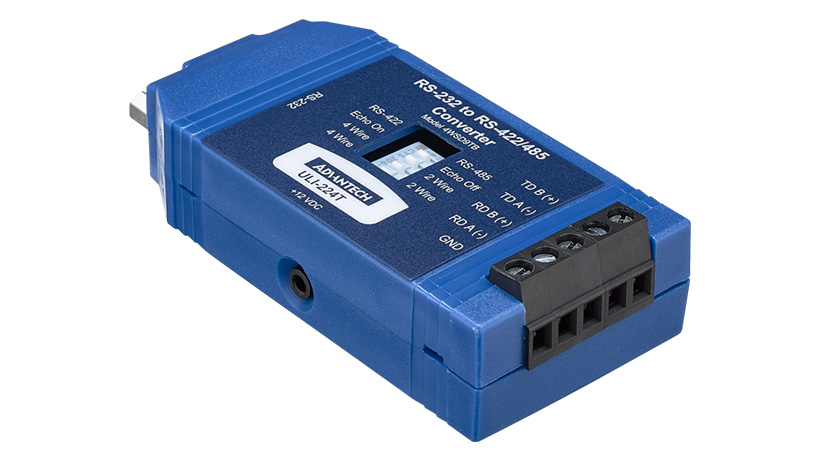 ULI-224T RS-232 (DB9 母口) 至 RS422/485 (端子排) 转换器 ULI-224T |研华 IoTMart